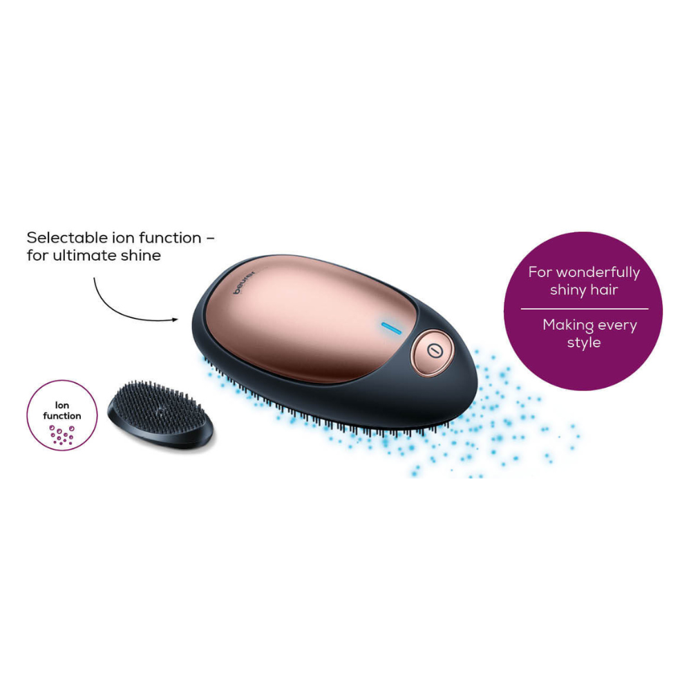 Beurer Ηλεκτρική Βούρτσα Ht 10 Ion Detangling Brush Ionic - DirectMarket